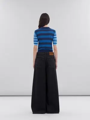 Marni Marble Dyed Wide-leg Jeans