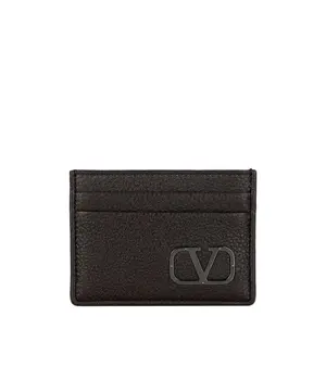 Valentino Garavani Logo Card Bag - Brown
