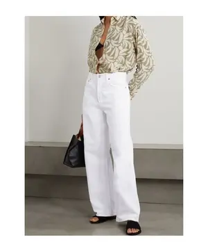 AGOLDE Wide Leg Denim Trousers