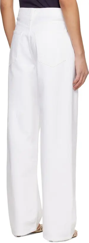 AGOLDE Wide Leg Denim Trousers