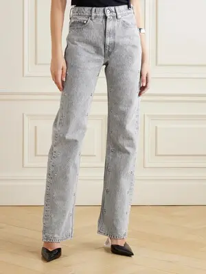 Y/project Straight Leg Paneled Jeans