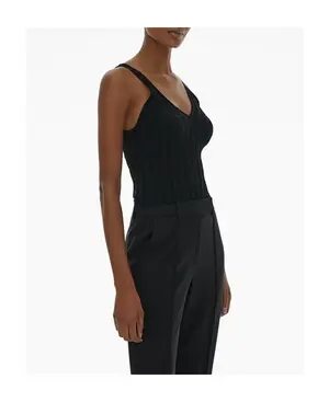 Helmut Lang Angela Knit V-neck Tank Top