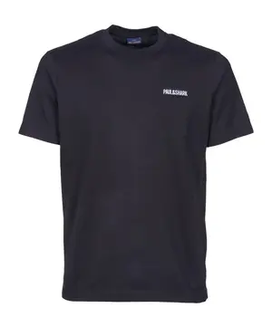 PAUL  SHARK Paul Shark Logo Patch Crewneck T-shirt