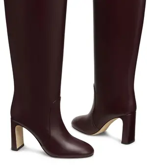 STUART WEITZMAN Babette Over-the-knee Tubo 85 Boots - Boysenberry