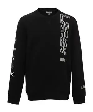 LANVIN Printed Crew Neck Sweater