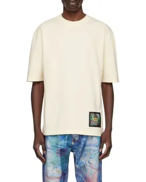 AMBUSH Logo Patch Crewneck T-shirt - White