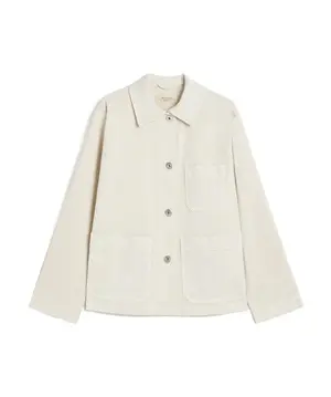 Max Mara Straight-fit Cotton Denim Jacket