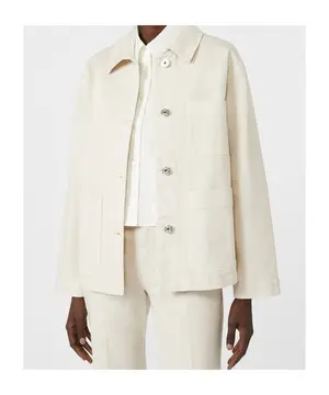 Max Mara Straight-fit Cotton Denim Jacket
