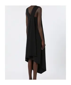 Sportmax Sleeveless Crepe A-line Dress
