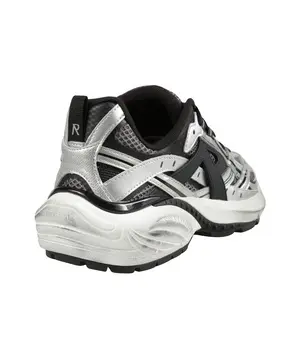 REPRESENT Storm Lace-up Running Sneakers - Silver/black