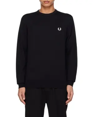 Fred Perry Embroidered Logo Jumper