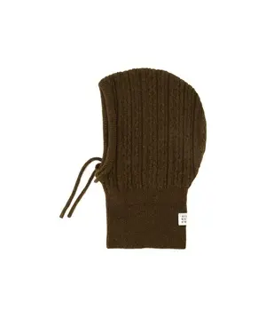 MAISON MARGIELA Numeric Patch Cable Knit Balaclava