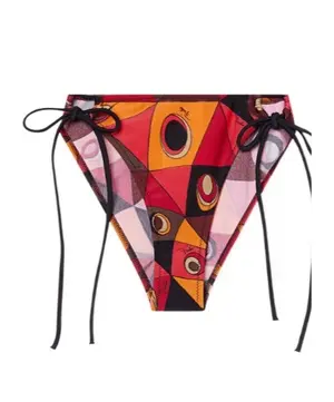 Emilio Pucci Occhi" Print Bikini Bottoms - Multicolor