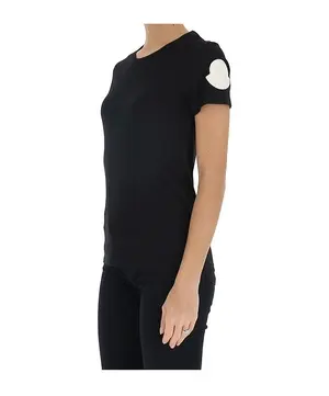Moncler Logo Patch Cotton T-shirt