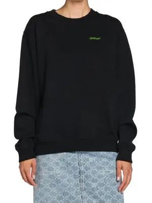 Off-White Blurred Arrow Crewneck Sweatshirt