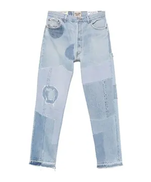 GALLERY DEPT. Jake 5001 Distressed Patchwork Jeans