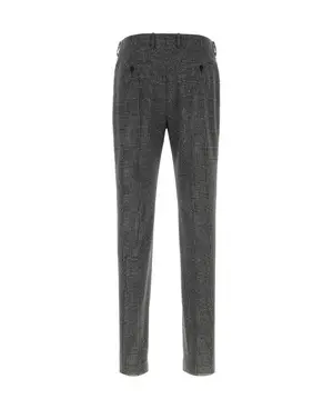 Alexander McQueen Embellished Cigarette Pants With Belt Loops