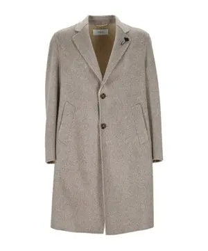 Lardini Logo Coats For Men