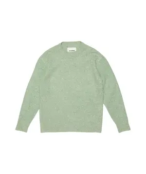JIL SANDER Crewneck Ribbed Jumper - Gray