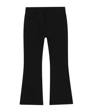Dolce & Gabbana Logo-embroidered Flared Jeans - Black