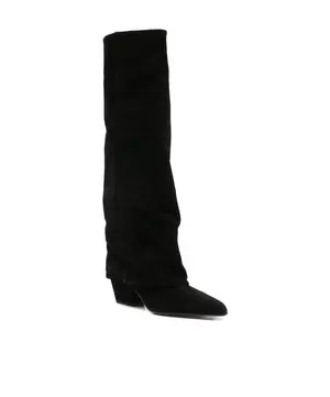 Paris Texas Pointed Toe Low Heel Boots