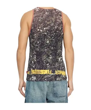 DIESEL® T-lifty-camou Tank Top - Black/green