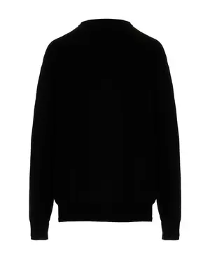 Moschino Intarsia-knit Flamingo Logo Crewneck Jumper