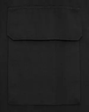 Saint Laurent Cassandre Strapless Jumpsuit With Belt - Black