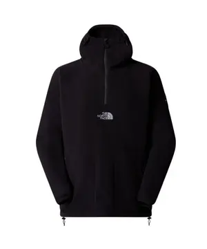The North Face Fleece Hooded Jacket With Zipper Pockets