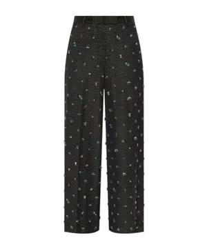 Dries Van Noten Patterned Tailored Trousers