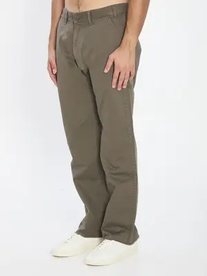 Celine Chinos In Cotton Twill