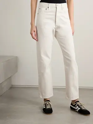 AGOLDE Mid-rise Straight-leg Denim Trousers