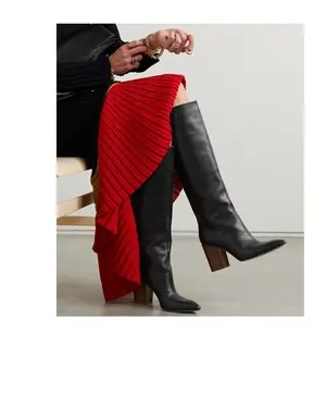 Gabriela Hearst Knee-high Chunky Heeled Boots