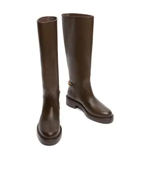 STUART WEITZMAN Celia Knee-high Boots - Walnut