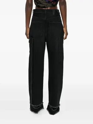 DARKPARK Straight Leg Jeans - Black