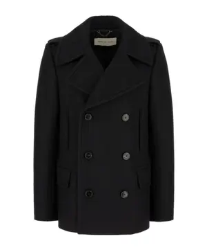 Dries Van Noten Double-breasted Short Coat - No
