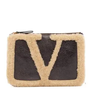 Valentino Garavani Viva Zip-up Medium Pouch