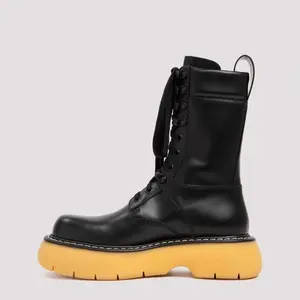 Bottega Veneta Leather Lace-up Ankle Boots