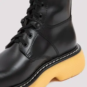 Bottega Veneta Leather Lace-up Ankle Boots