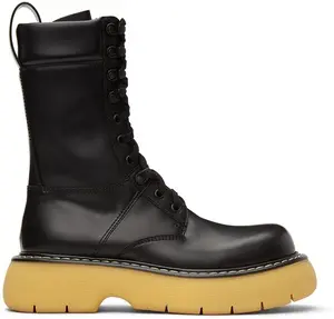Bottega Veneta Leather Lace-up Ankle Boots