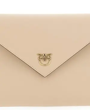 Pinko Love Birds Envelope Clutch Bag