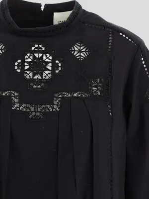 Isabel Marant Étoile Severine" Blouse With Braided Detail And Cutout