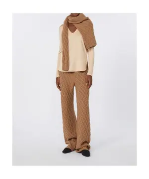 Max Mara Long Knit Trousers