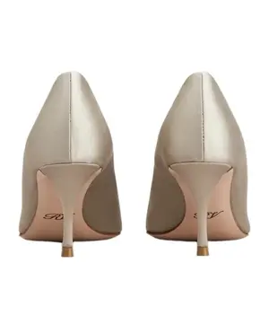 ROGER VIVIER Flower Strass Embellished Pumps - Silver
