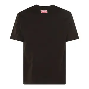 Kenzo Tiger Embroidered Crewneck T-shirt - Black