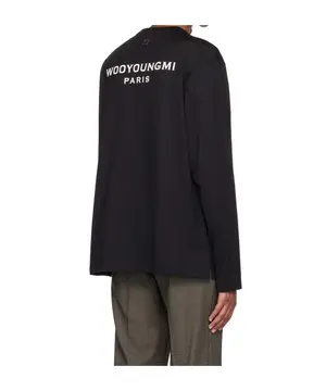 WOOYOUNGMI Long-sleeve Cotton T-shirt