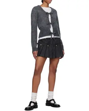 GANNI Drawstring Cardigan