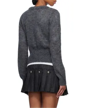 GANNI Drawstring Cardigan