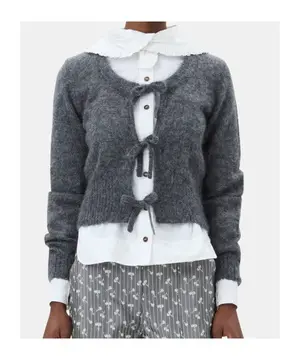 GANNI Drawstring Cardigan