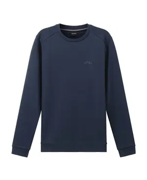 Hugo Boss Long-sleeved Sweater With Logo Pattern